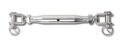 tenditore a due forcelle con canaula a tubo inox AISI 316 | Dellacasa ...
